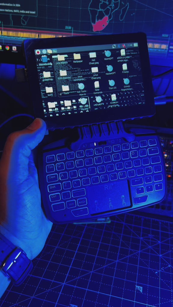 ARCL V - 5" Raspberry Pi CM4 Handheld – Carbon Computers